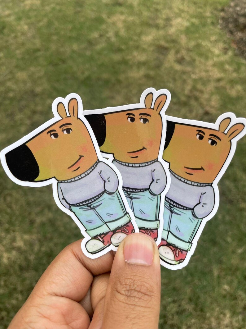 The Chill Guy Meme Sticker Perfect for Laptops, Notebooks, and More - Etsy