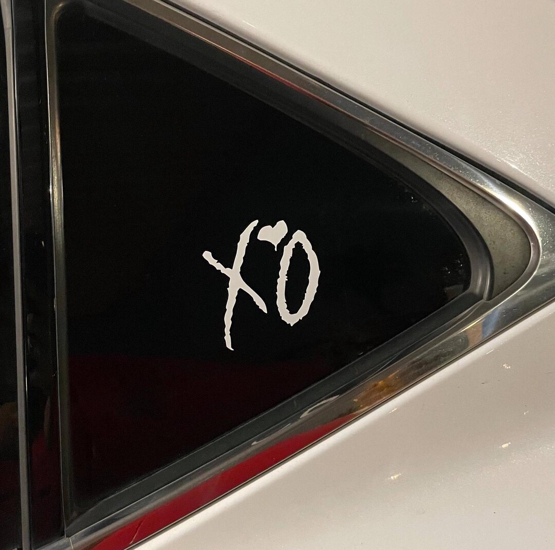 XO Decal, XO Car Sticker, Vinyl Decal, Bumper Sticker, Laptop Sticker ...
