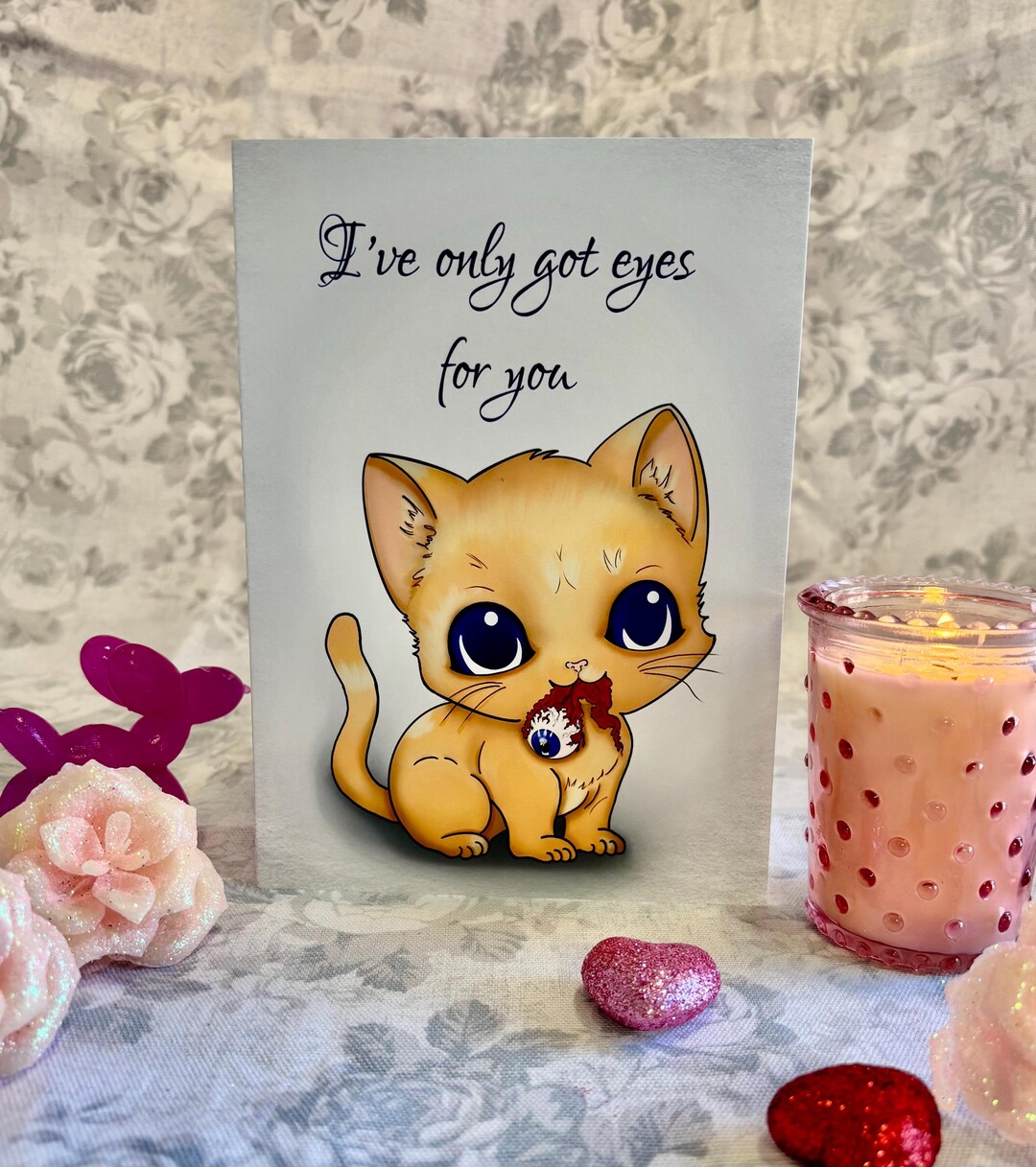 I've Only Got Eyes for You Greeting Card. Valentine's Day, Anniversary ...