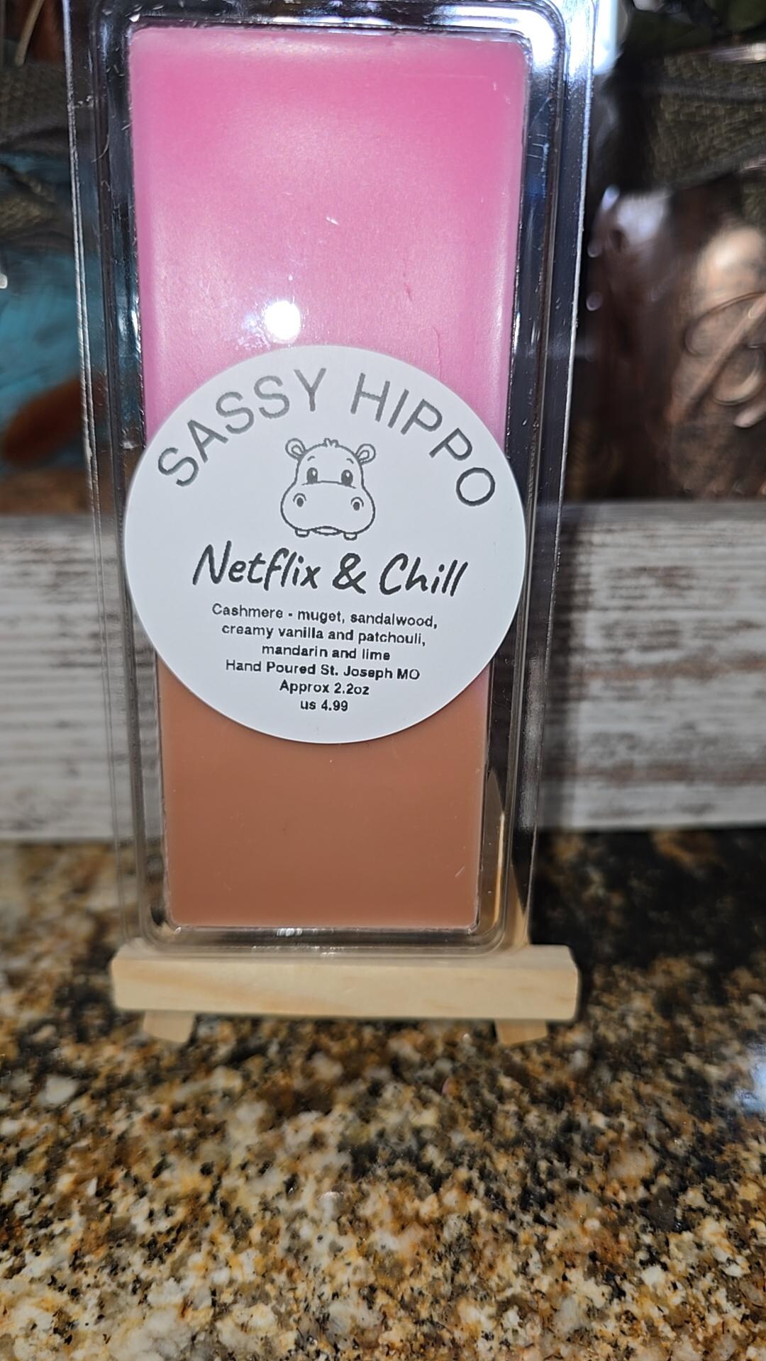 Sassy Hippo - Netflix and Chill - Cashmere Scented 2.25oz Wax Melts - Etsy
