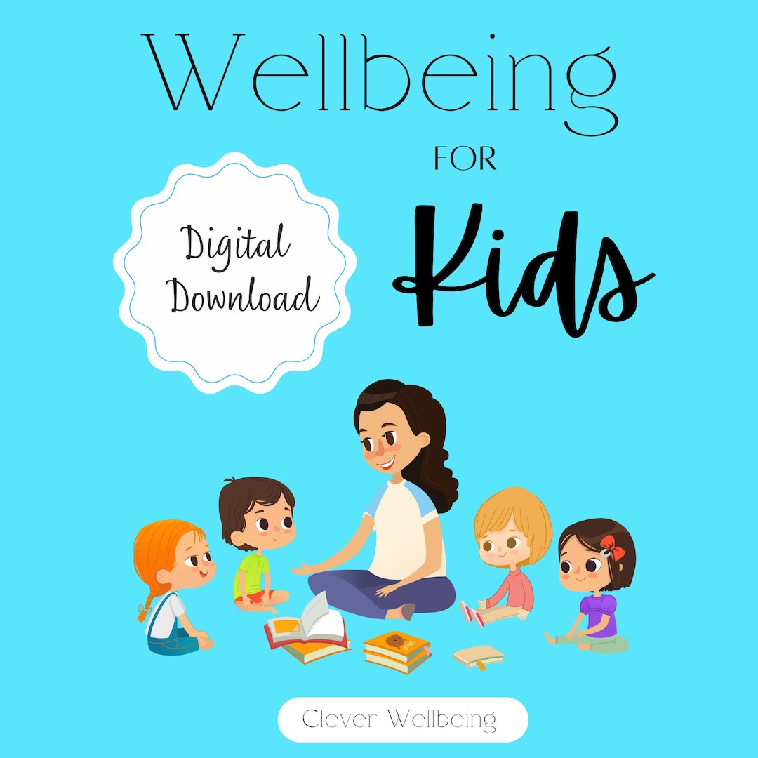 Wellbeing for Kids. Digital Download Activities. Mental Health ...