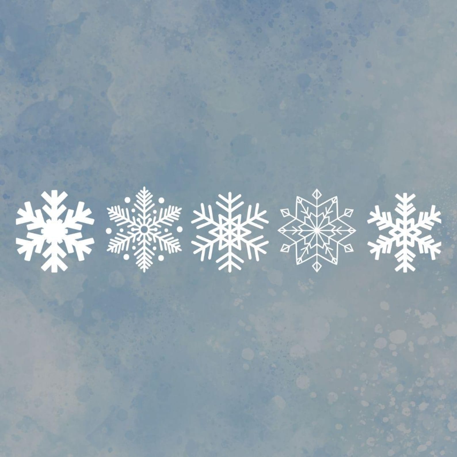 Snowflakes SVG Bundle, Aesthetic Snowflakes, Snowflake Cricut ...