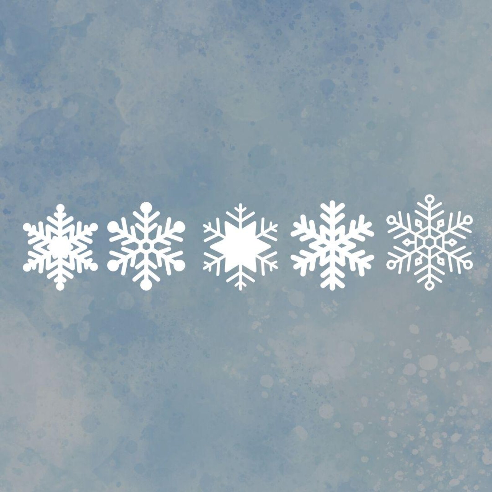 Snowflakes SVG Bundle, Aesthetic Snowflakes, Snowflake Cricut ...
