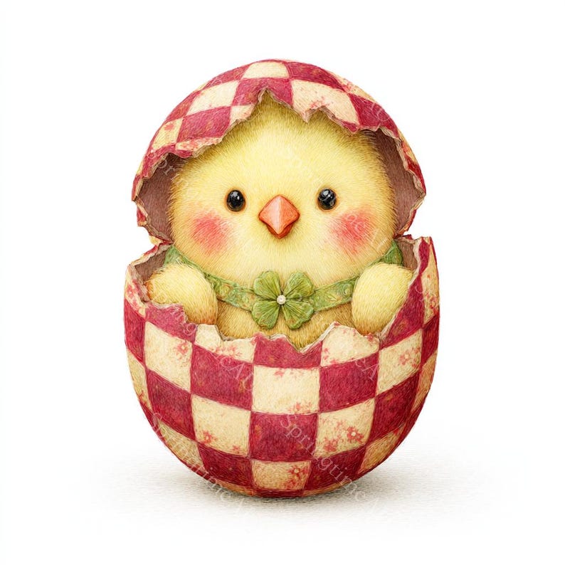 20 Easter Chick Hatching Clipart, Baby Chicks Eggs Clipart, Spring ...