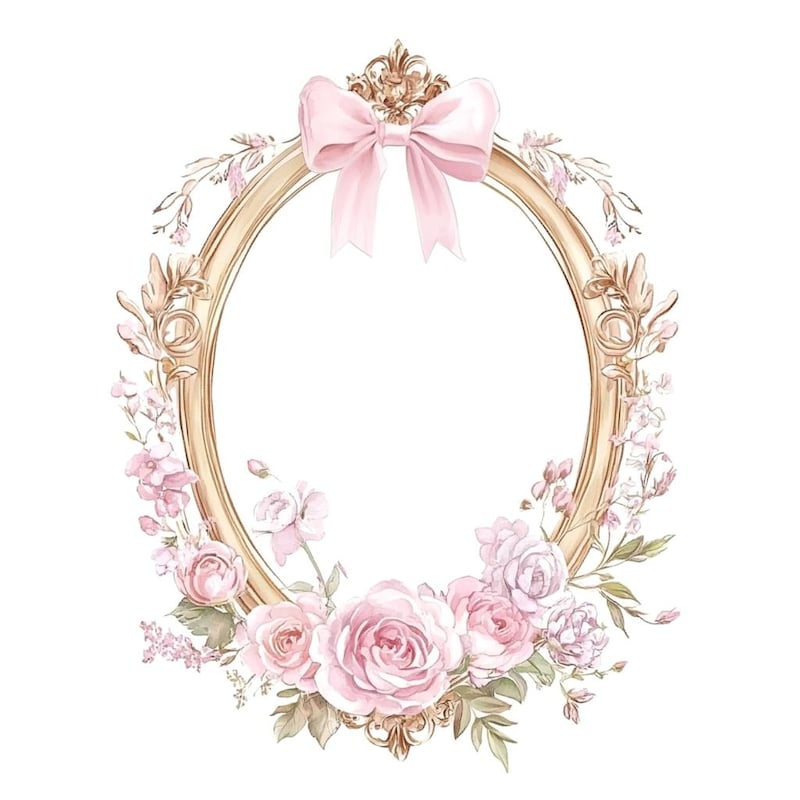 Watercolor Royal Frame - Etsy UK