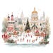 20 Christmas in London Clipart, Winter London, Cute London Travel ...