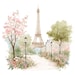 20 Cute Paris Clipart, Parisian Tourism, Paris Travel Art, France ...
