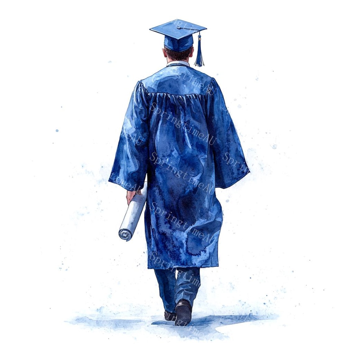 20 Graduation Boy Clipart, School Color College, Student Grad Designs ...