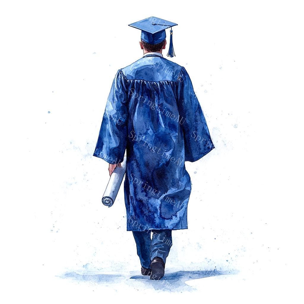 20 Graduation Boy Clipart, School Color College, Student Grad Designs ...