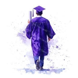 20 Graduation Boy Clipart, School Color College, Student Grad Designs ...