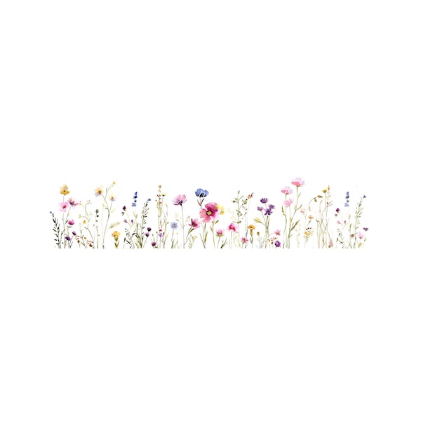 Png Wildflower Border - Etsy UK