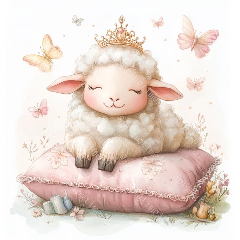 12 Funny Sheep Clipart, Cute Sheep, Sheep Nursery, Funny Farm Animals ...