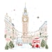 20 Christmas in London Clipart, Winter London, Cute London Travel ...
