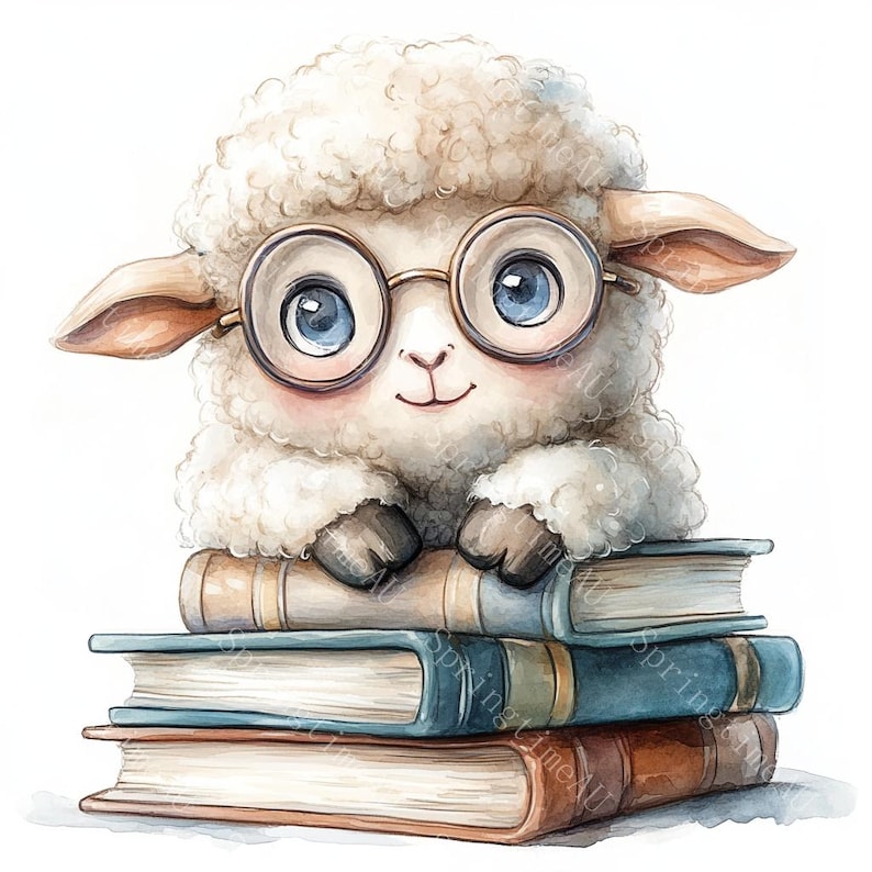 12 Funny Sheep Clipart, Cute Sheep, Sheep Nursery, Funny Farm Animals ...