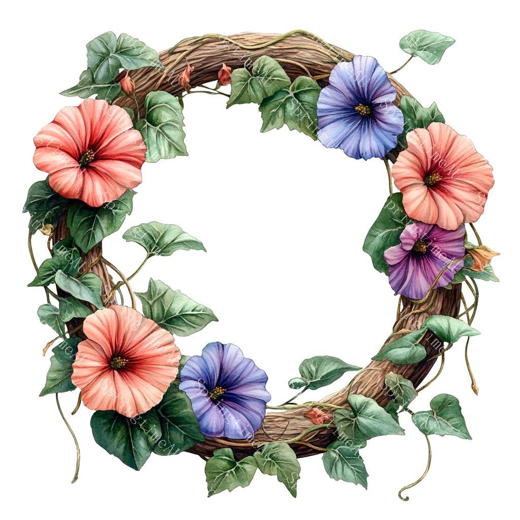 20 Spring Leaves Frames Clipart, Floral Frames Clipart, Greenery ...