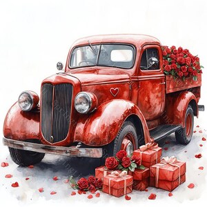 16 Happy Valentine's Day Car Clipart, Red Cars, Valentine's Loads of ...