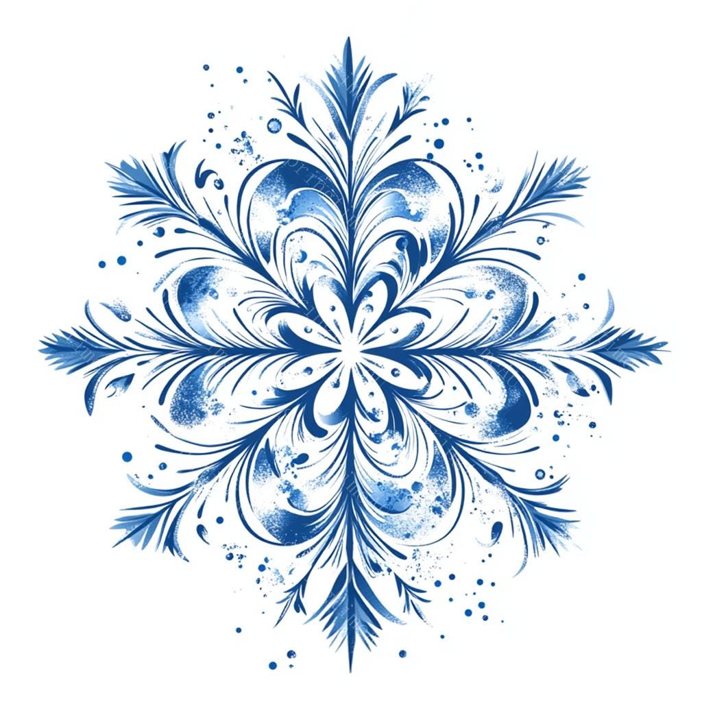 18 Snowflakes Clipart, Christmas Snowflakes Images, Winter Crafts ...