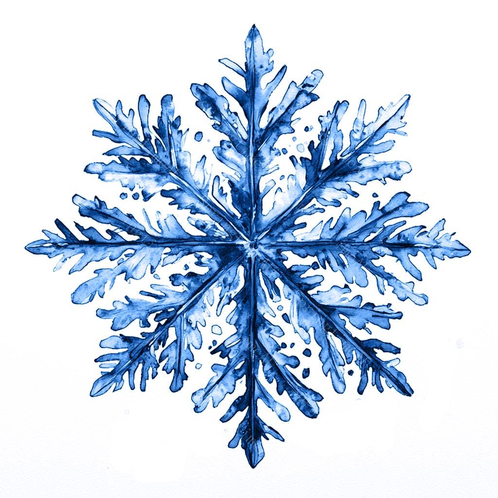 18 Snowflakes Clipart, Christmas Snowflakes Images, Winter Crafts ...