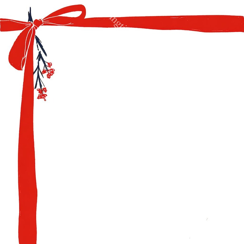 20 Red Bow Frame Clipart, Vintage Red, Hand Drawn Frames, Frames ...