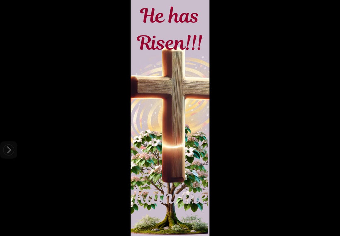 He is Risen Bookmarks - Etsy