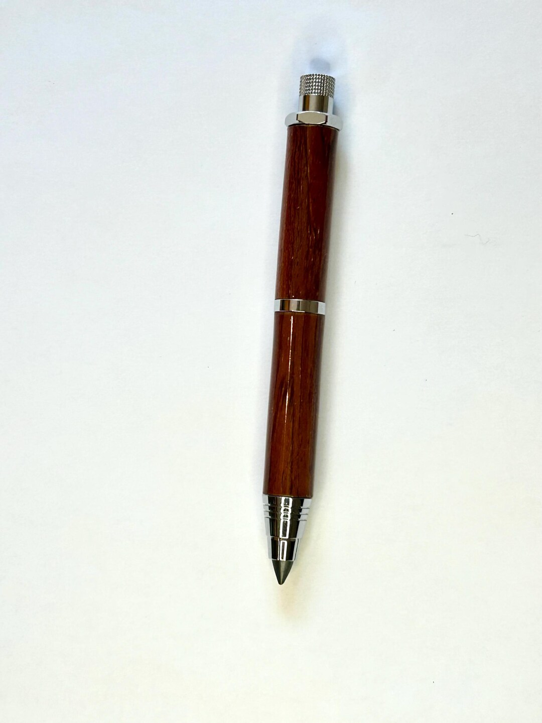 Workshop Mechanical Pencil Merbau Wood Chrome Hardware 5.6mm With ...