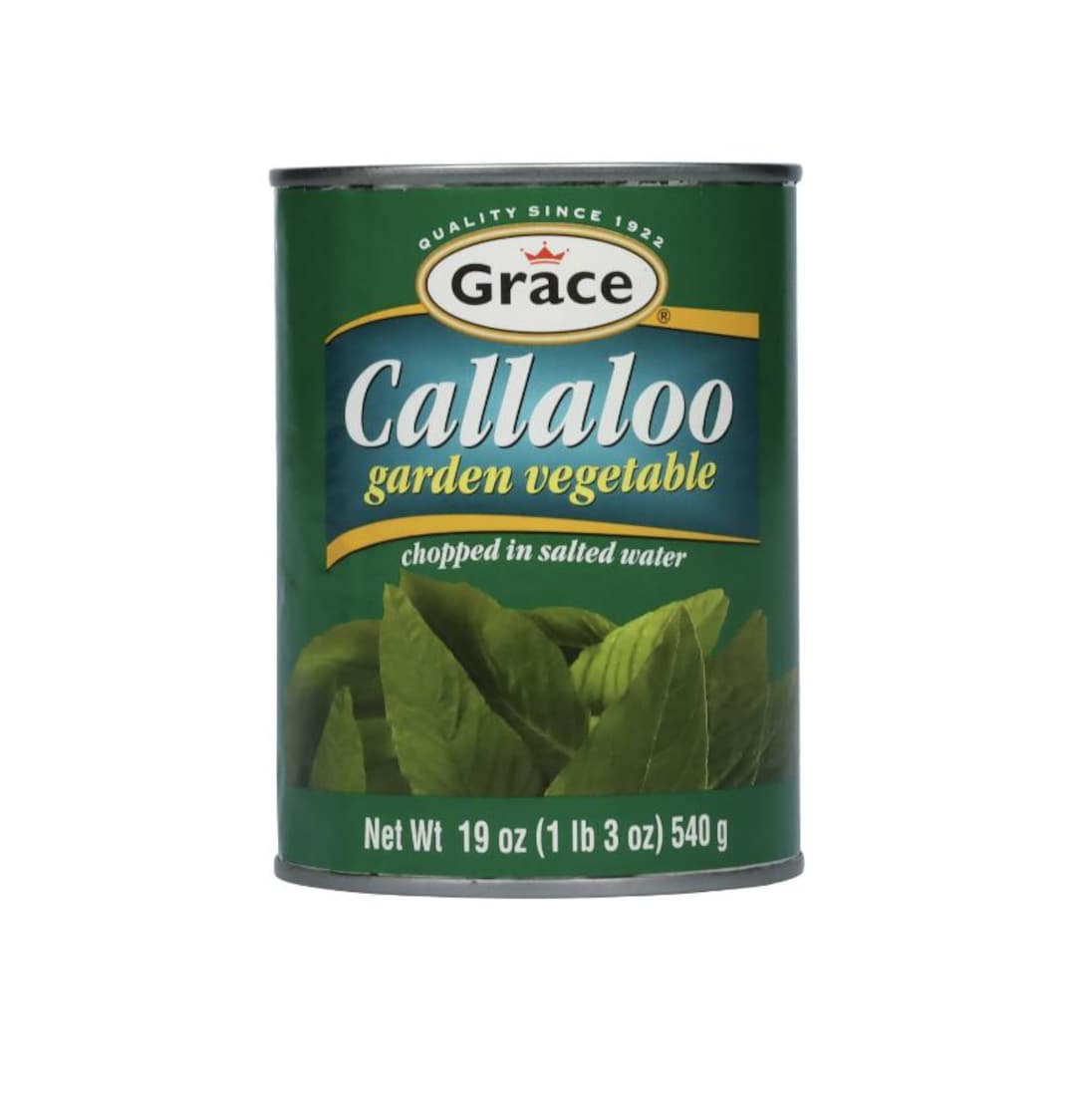 Grace Callaloo in Salt Water, 18 Oz - 1 DAY PROCESSING - Etsy