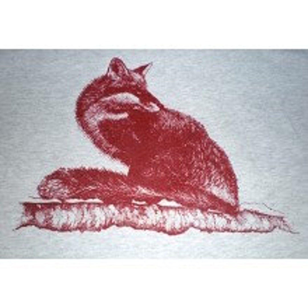 Red Fox T-shirt - Etsy