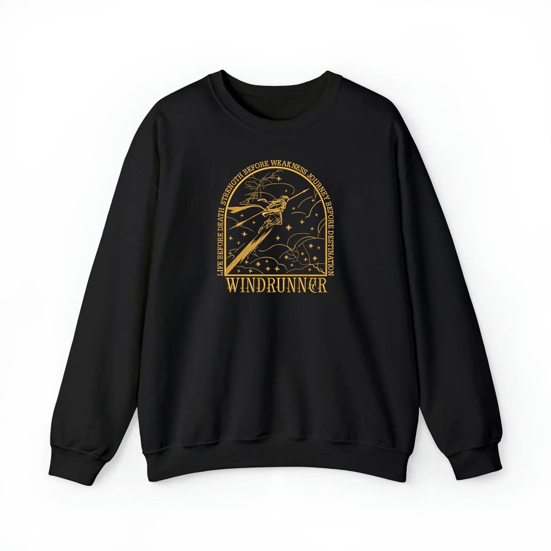 Stormlight Embroidered Shirt – Windrunner Design, Radiant Symbol Top ...