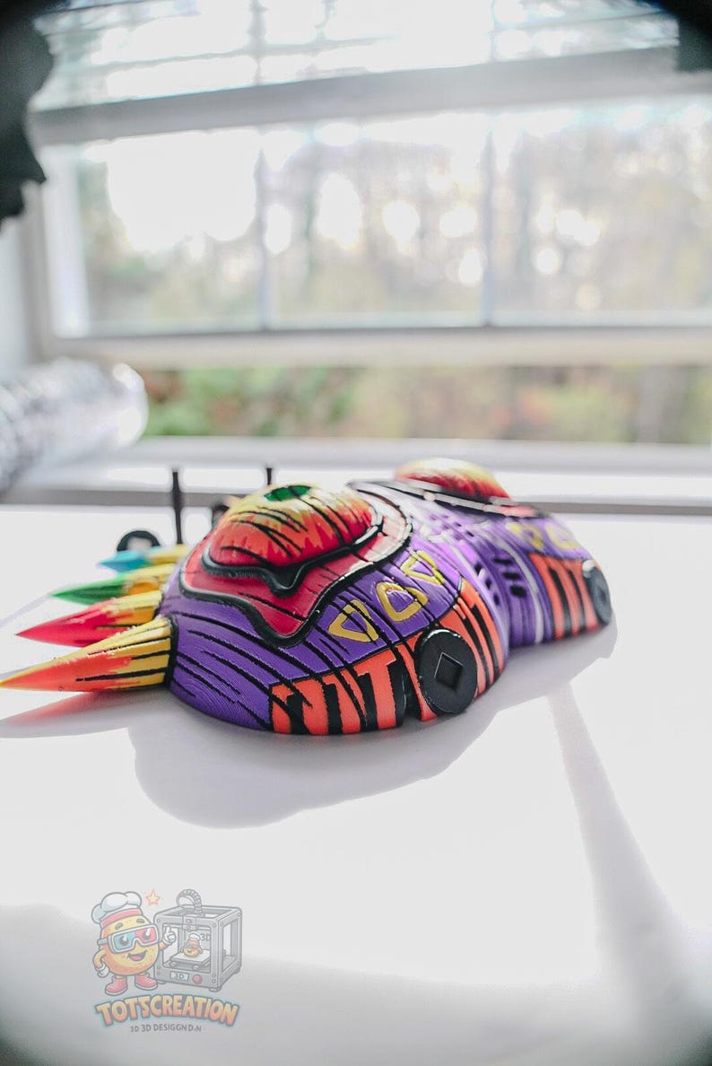 Majora's Mask 3D Printed Replica - Painted or DIY Customizable White ...