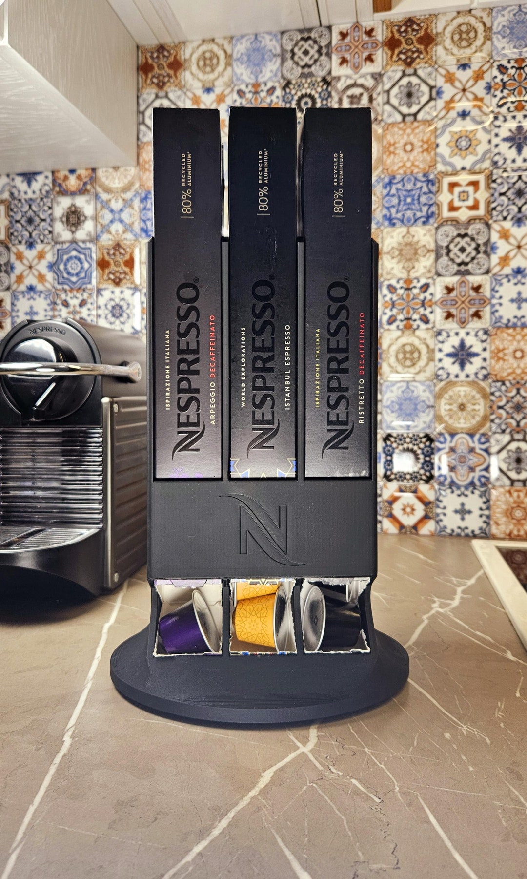 Rotating Nespresso Original Line Pod Holder / Automatic Coffee Capsule ...