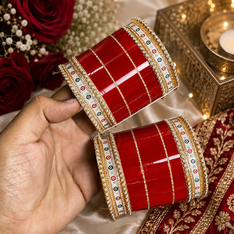 Bridal Choora Pearl - Etsy