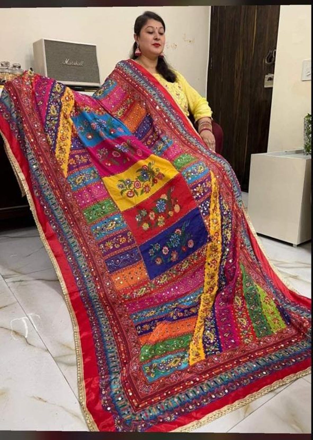 Indian Women Dupatta, Designer Chunari Dupatta, Indian Dupattas ...
