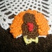 Thanksgiving Turkey Doily - Etsy