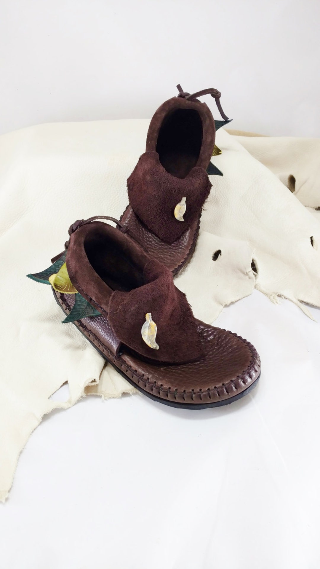 Three Leaf Inca Moccasin - Etsy