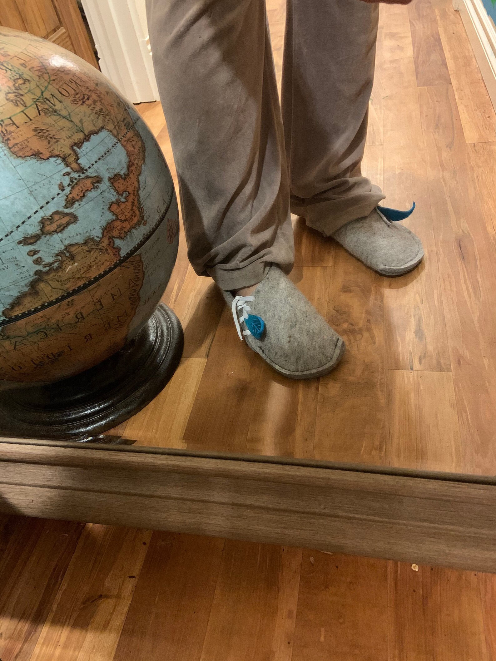 Felted Wool Slippers: Slip on Easy Comfortable Light Cozy Warm - Etsy