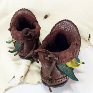 Three Leaf Inca Moccasin - Etsy