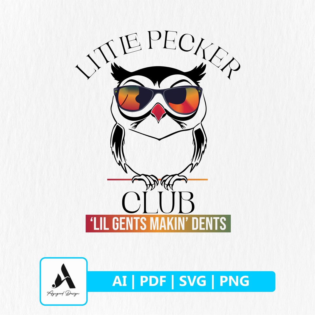 Lil Pecker Club | Lil Pecker Club Png, Jpg, Svg | Little Pecker Club Funny Shirt - Etsy