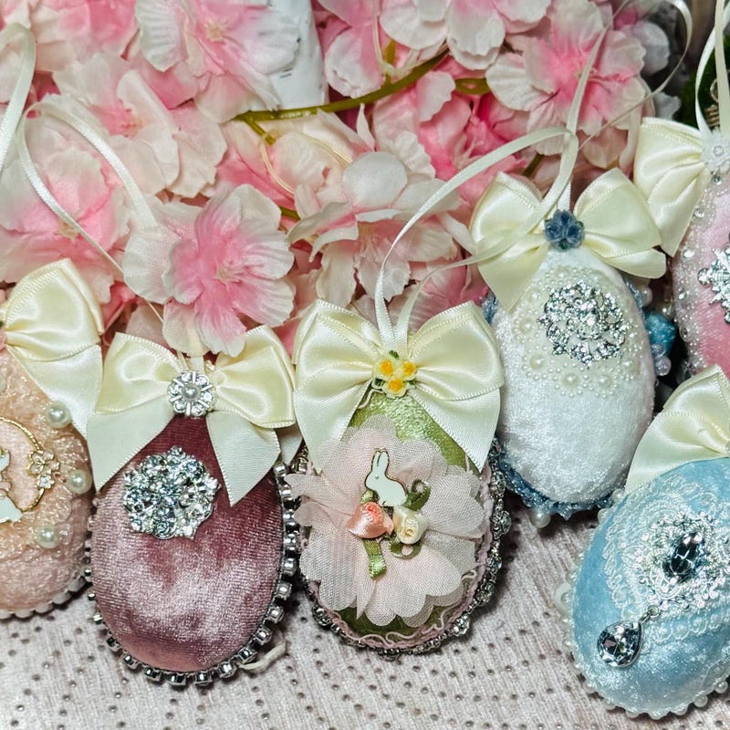 Vintage Easter Eggs - Etsy