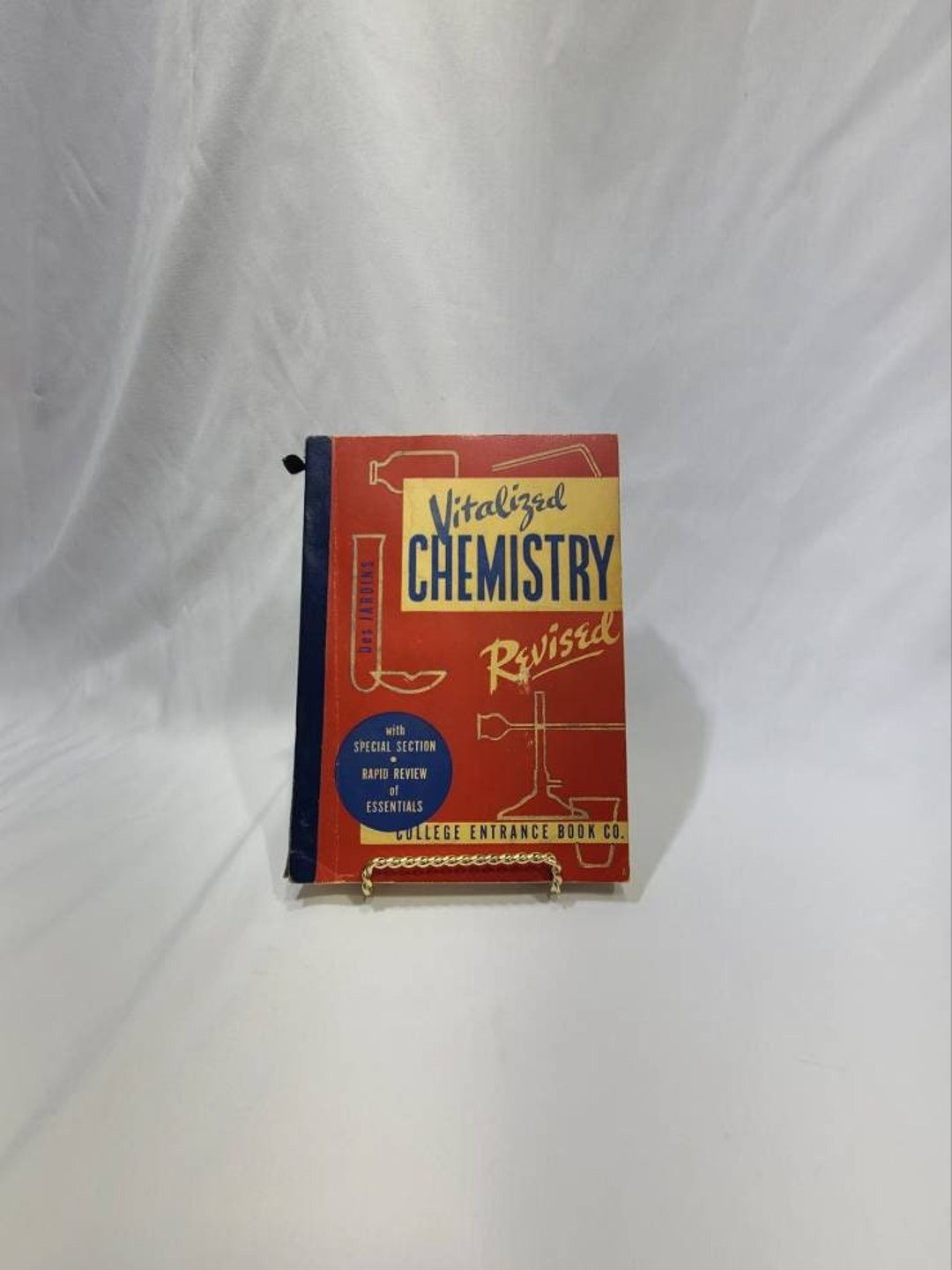 1950 Vitalized Chemistry Revised Edition by College Entrance Book Co ...
