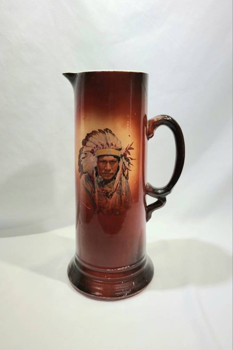 1930s USONA Goodwin Pottery Tankard/pitcher With 3 Mugs/cups - Etsy