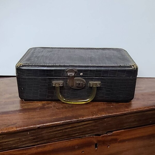 Leather Train Case - Etsy