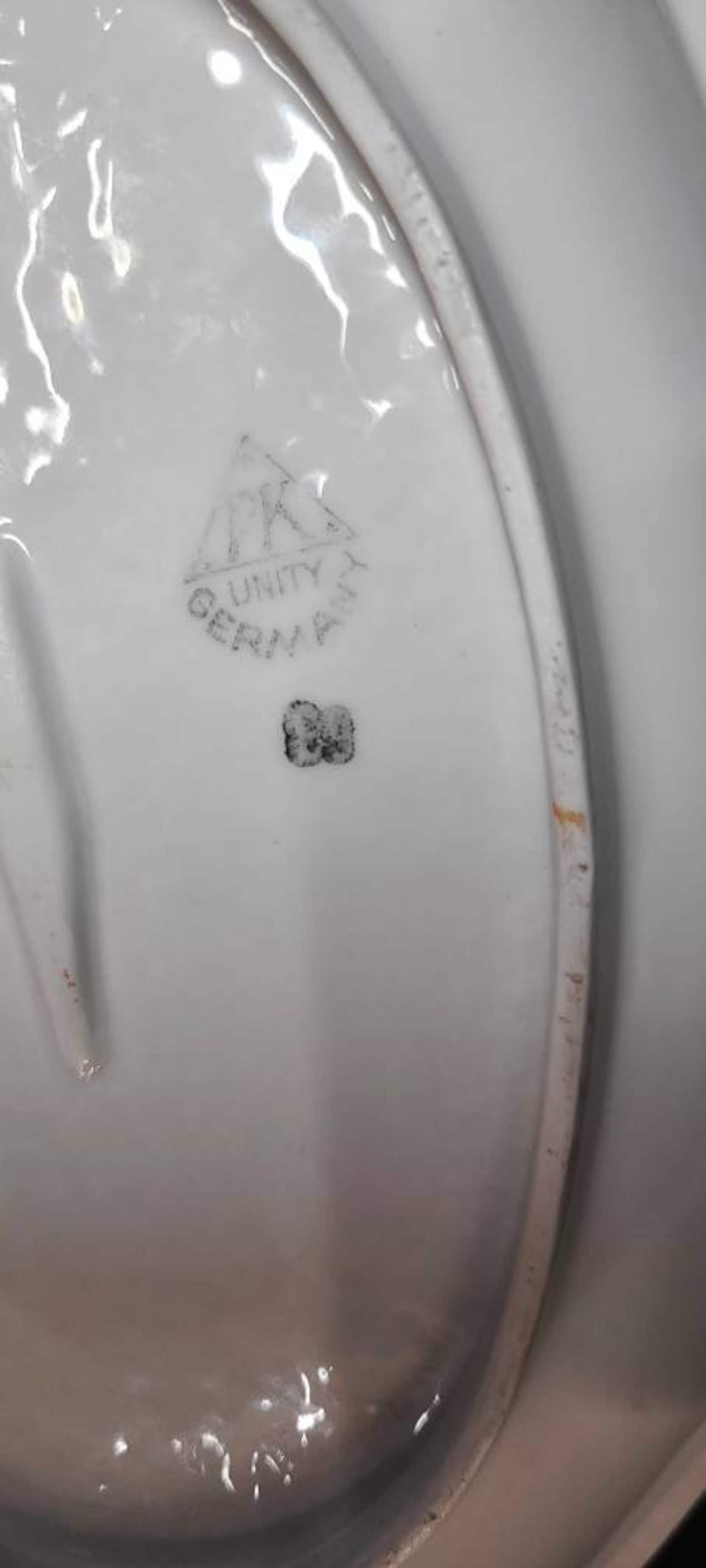 PK Unity Germany Celery Tray/dish With Picture of Ship - Etsy