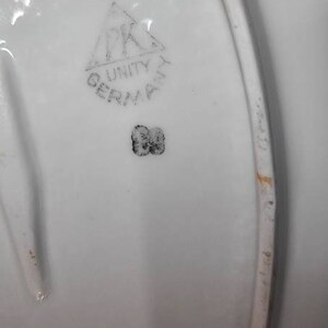 PK Unity Germany Celery Tray/dish With Picture of Ship - Etsy