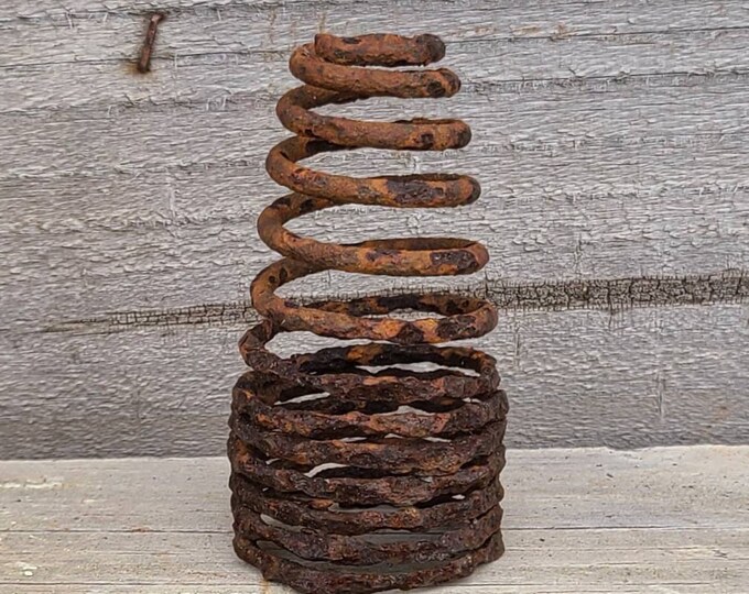 Small Rusty Spring Great for Crafts Metalworking Farmhouse - Etsy