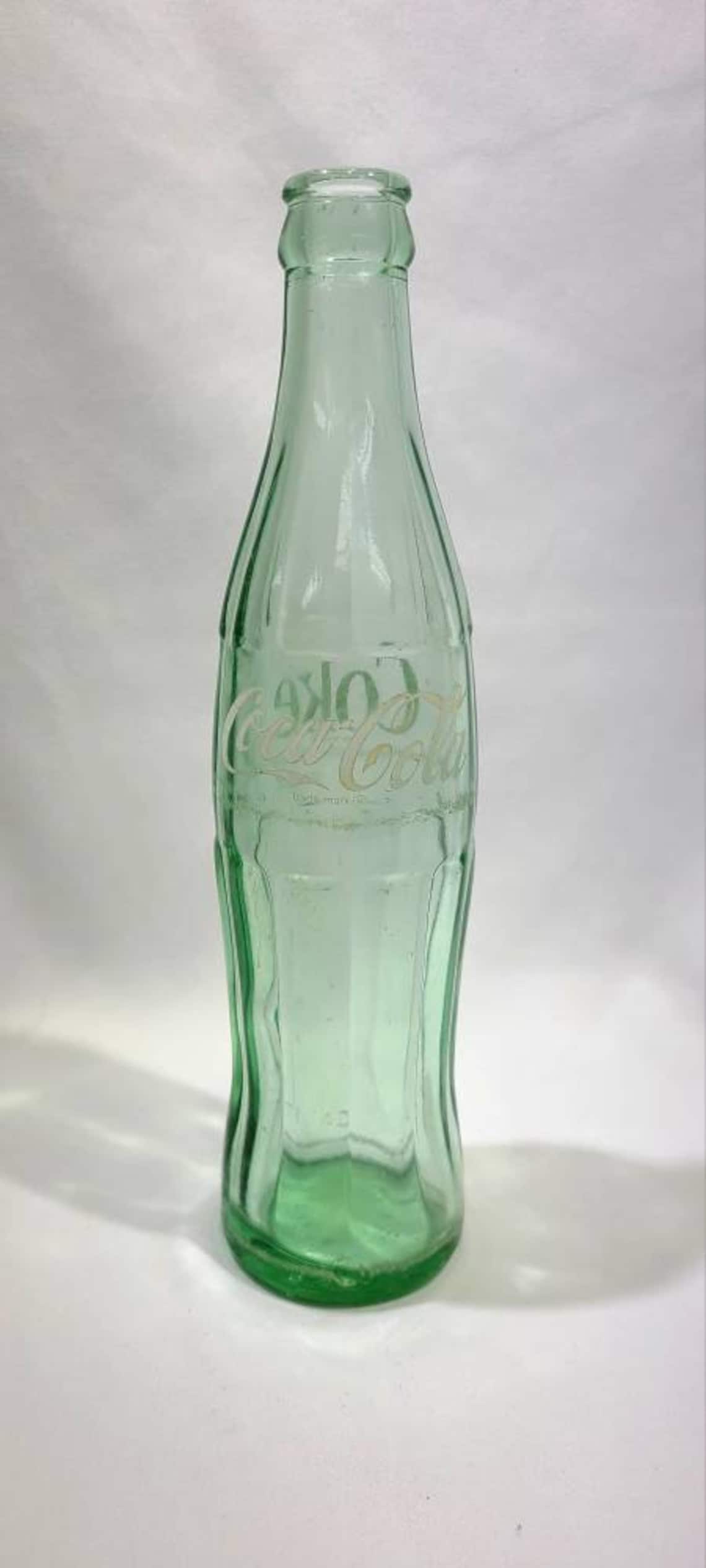 Vintage 1973 Green Coca-cola Bottle EMPTY 10 Ounce - Etsy