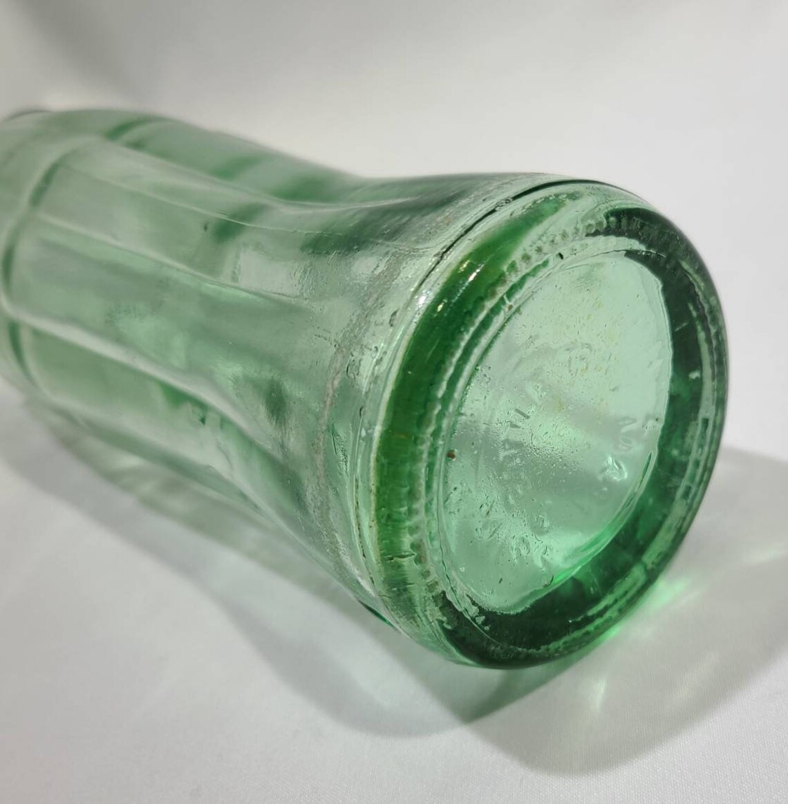 Vintage 1973 Green Coca-cola Bottle EMPTY 10 Ounce - Etsy
