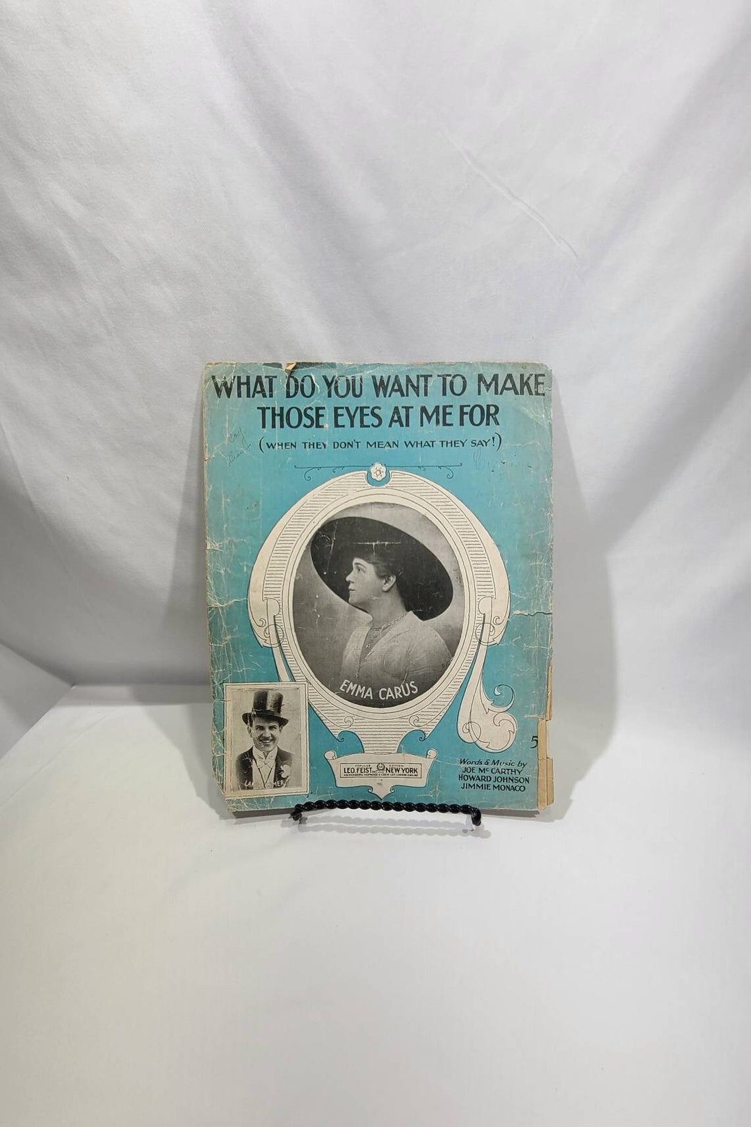Vintage Sheet Music what Do You Want to Make Those Eyes at Me For by ...