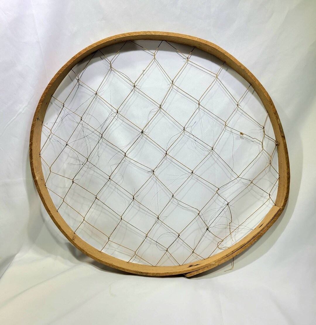 Vintage Chicken Catcher, Round Wood Framed Chicken Catcher - Etsy