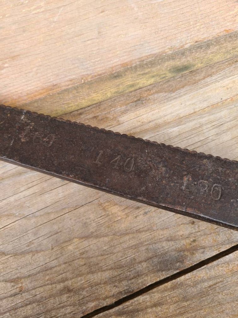 Antique Farm Scale Hanging Cast Iron Balance Beam Arm & Hooks ...