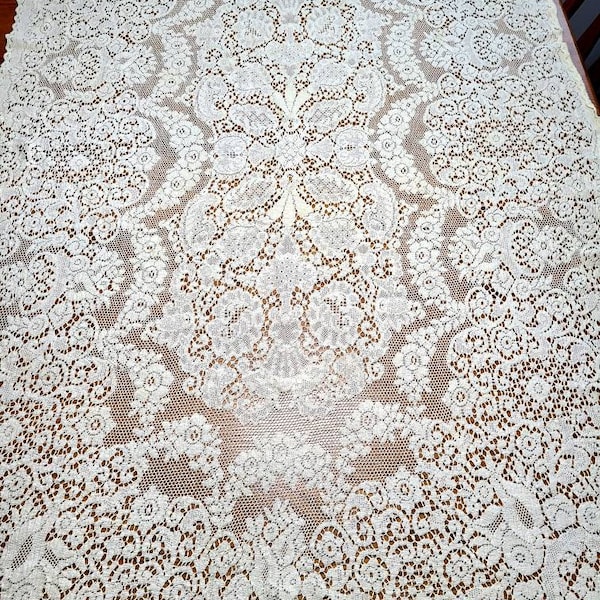 Lace Tablecloth - Etsy